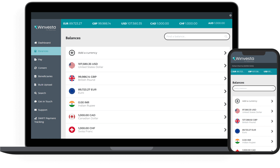 Collect your foreign payments for no more than 0.99% | Winvesta
